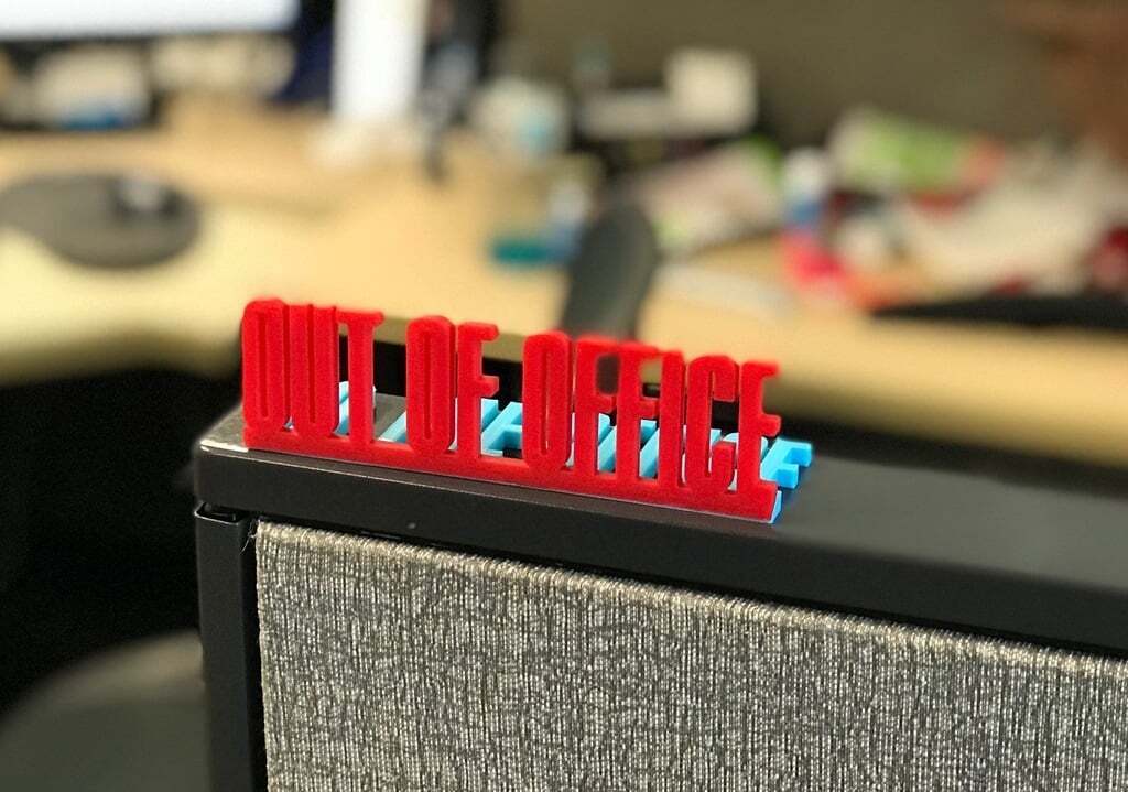 3D printing Desk Sign・Cults