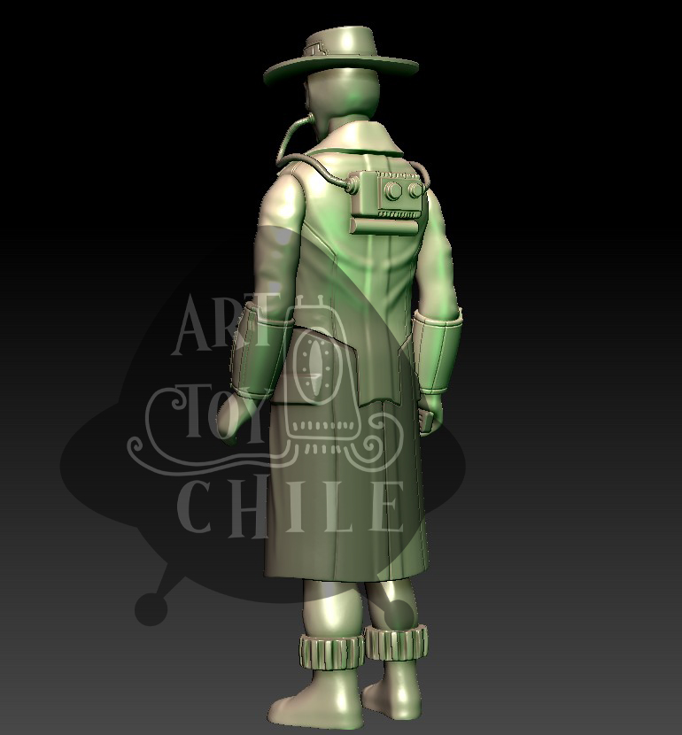 📚 cad bane the book of boba fett action figure starwars・ OBJ File for ...