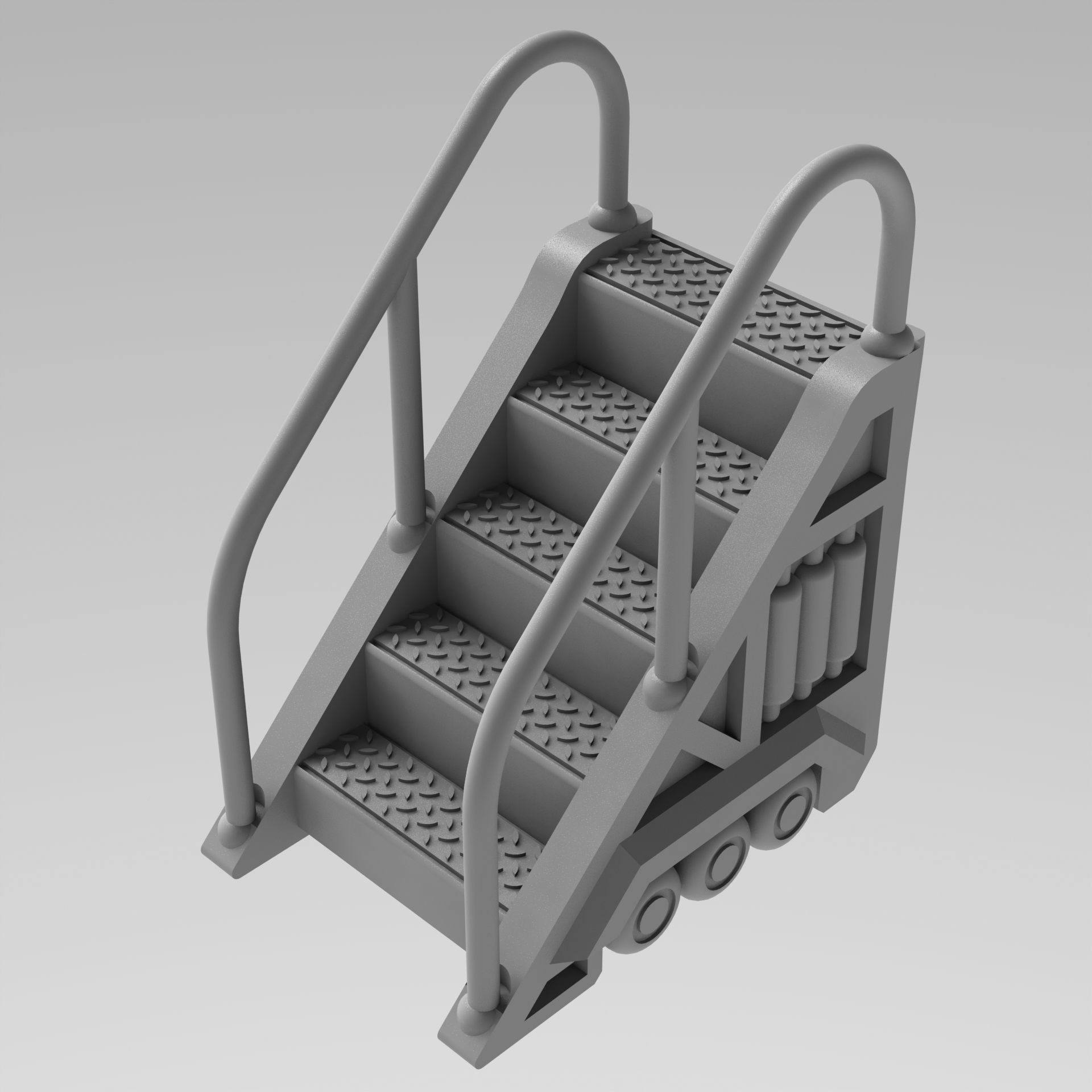 Free STL file 1/60 Boarding ladder 🪜・3D printer design to download・Cults