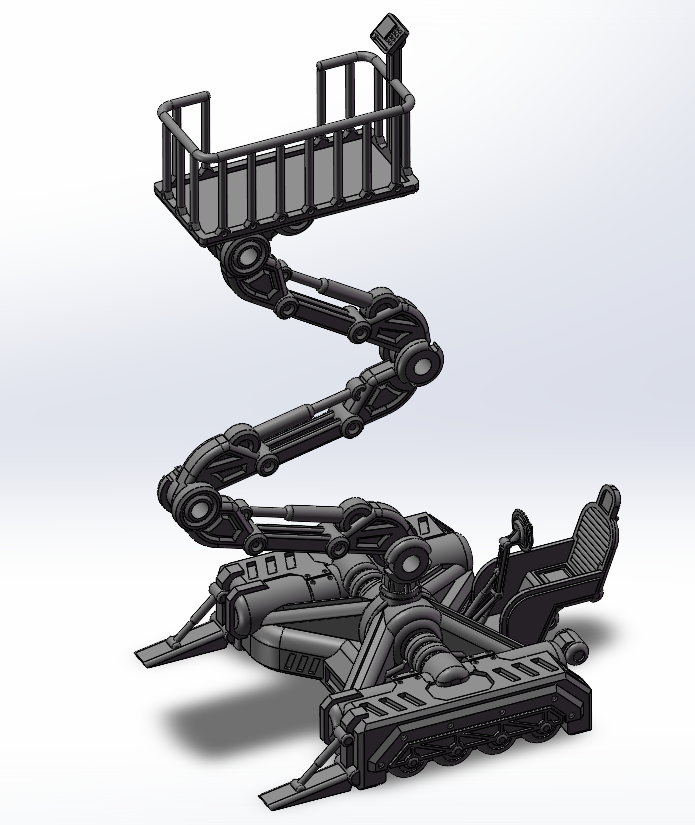 Free STL file 1/60 Lifting platform car 🏋️ ・3D printable object to ...