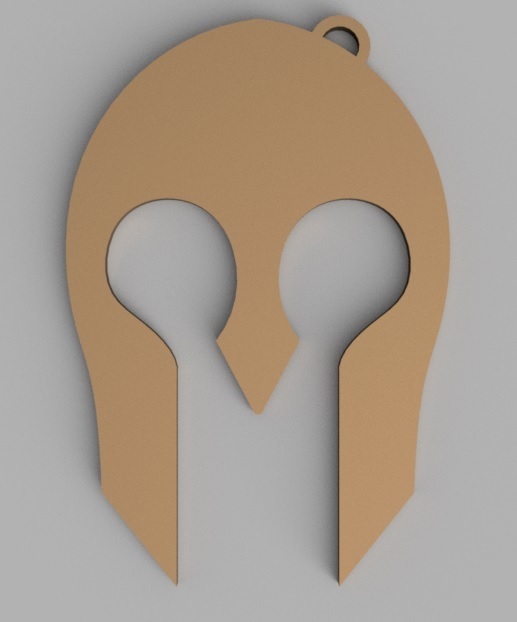 Archivo STL spartan self defense keychain 🗝️ ・Diseño imprimible en 3D ...