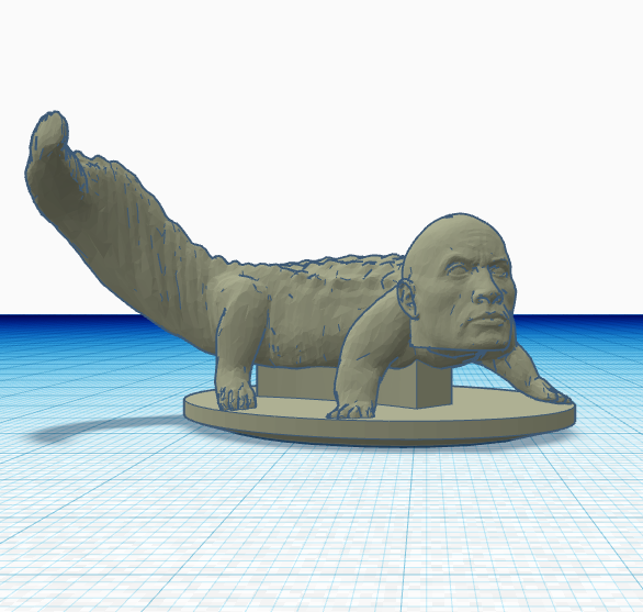 🐊 ROCKodile・Free STL File for ・Cults