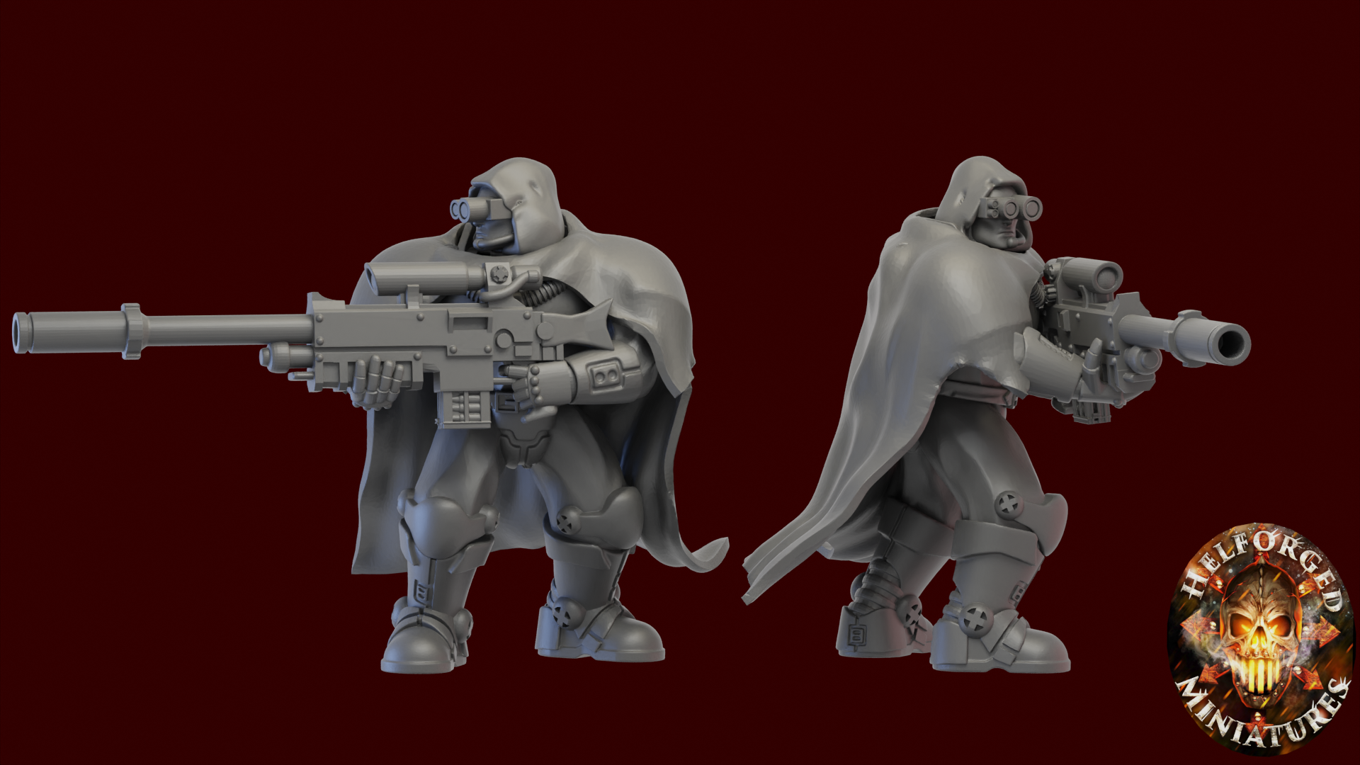 🆓 Hydra Legion Scout Free Promo Model・Free 3D File for ・Cults
