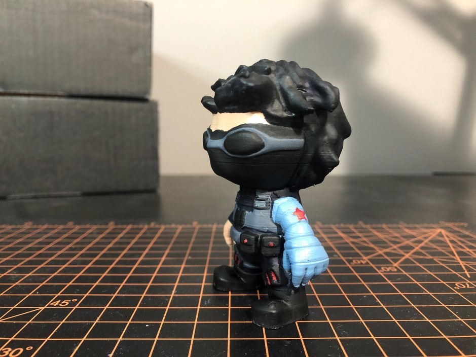 Free STL file Winter Soldier - Marvel 🫡 ・3D printer model to download・Cults