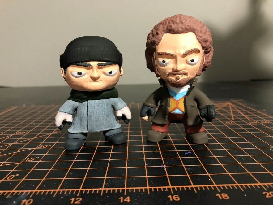 🎄 The Wet Bandits, Marv & Harry (Home Alone)・ STL File for ・Cults