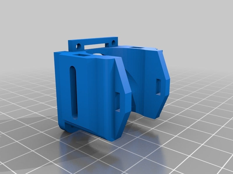 🔧 Slimline Compact dual twin 30mm fan shroud for e3d v6・Free STL File ...