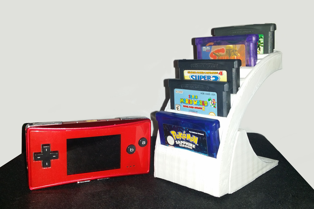 Free STL file GameBoy Cartridge stand 🎮 ・Model to download and 3D print ...