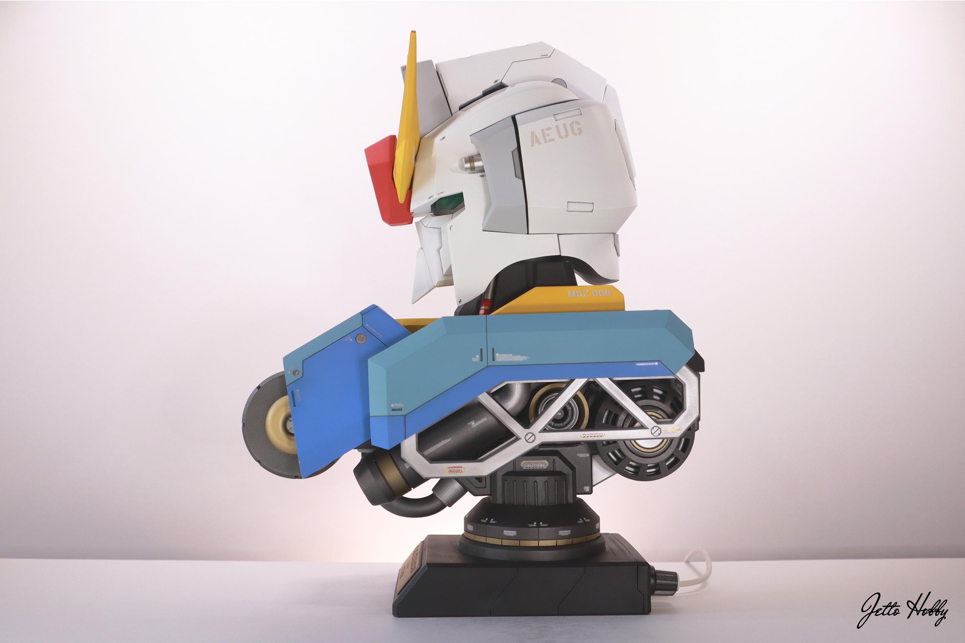 🤖 Gundam Bust - Zeta (MSZ-006)・ 3D File for ・Cults