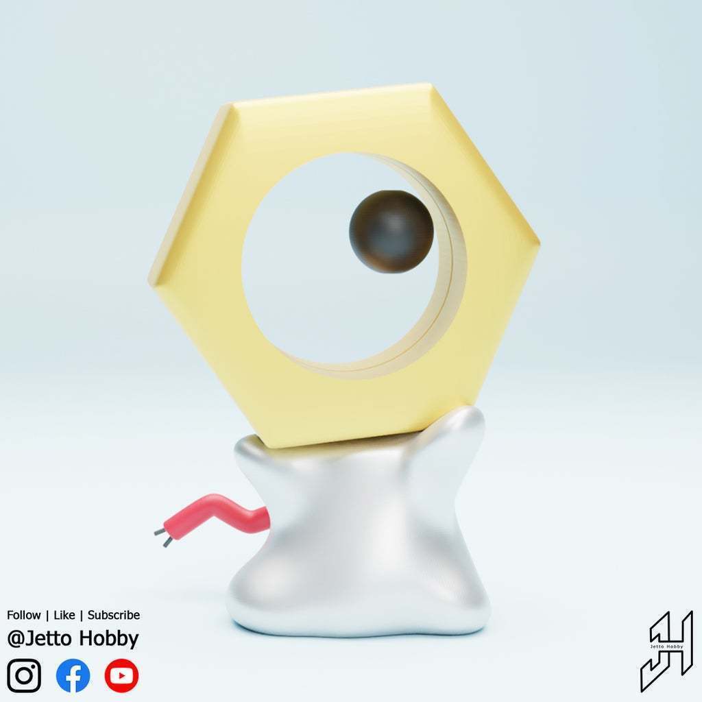 🐉 Meltan (1/3 Scale Pokemon)・Free STL File for ・Cults