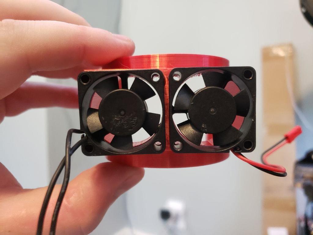 🚁 Nitro Engine Active Cooling Shroud・Free STL File for ・Cults