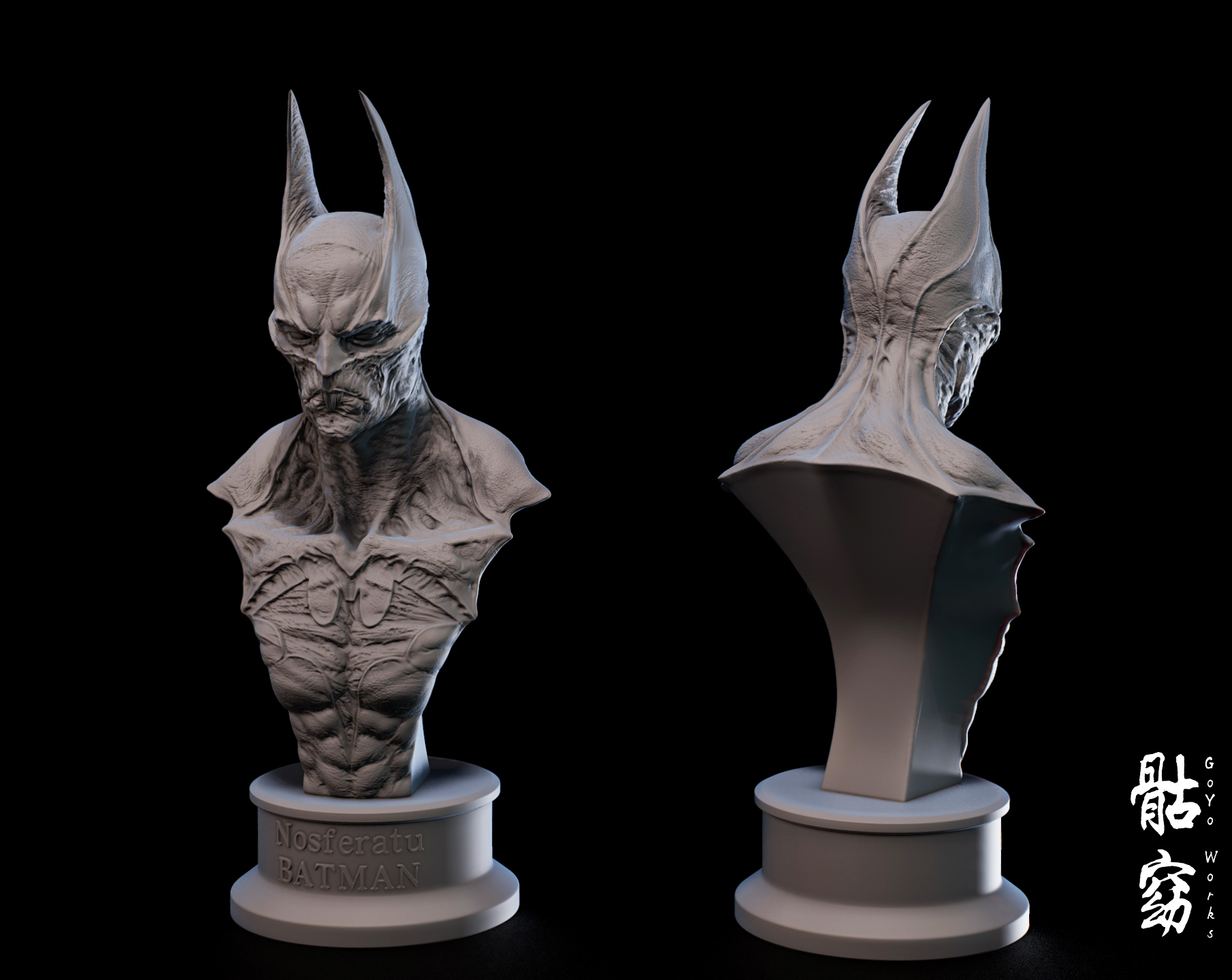 👹 Nosferatu BATMAN・ 3D File for ・Cults