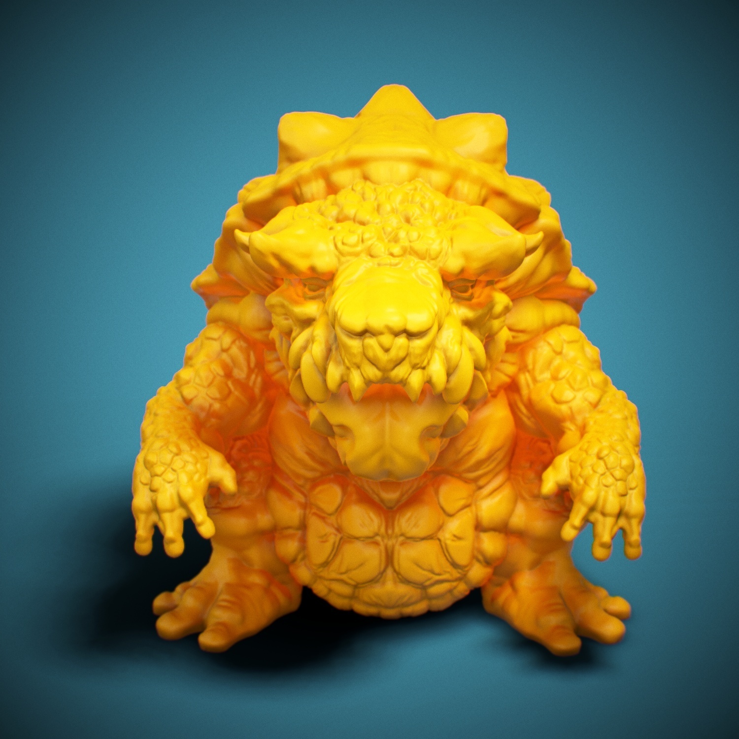STL file CHIBI Monster - 03 👹 ・Model to download and 3D print・Cults