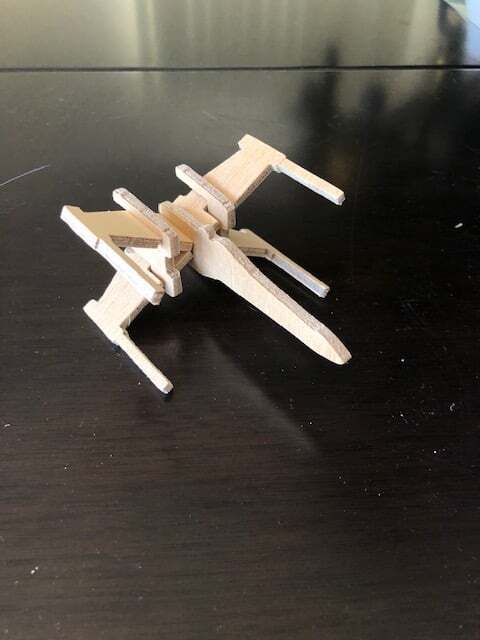 3D print X-Wing/TIE-Fighter Christmas Ornaments cnc/laser/fdm・Cults