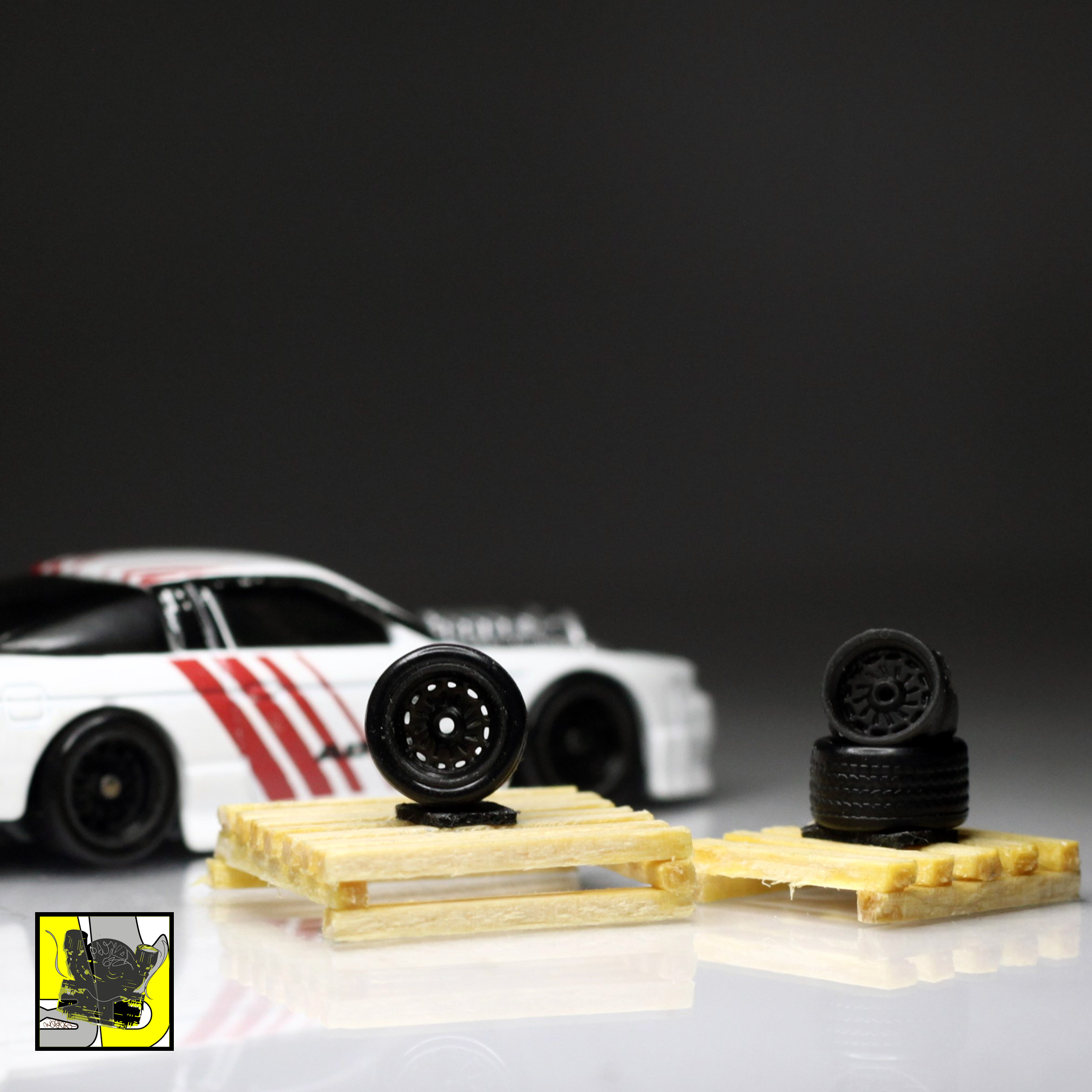 STL file 1/64 Scale Rims 12 👽 ・3D print design to download・Cults