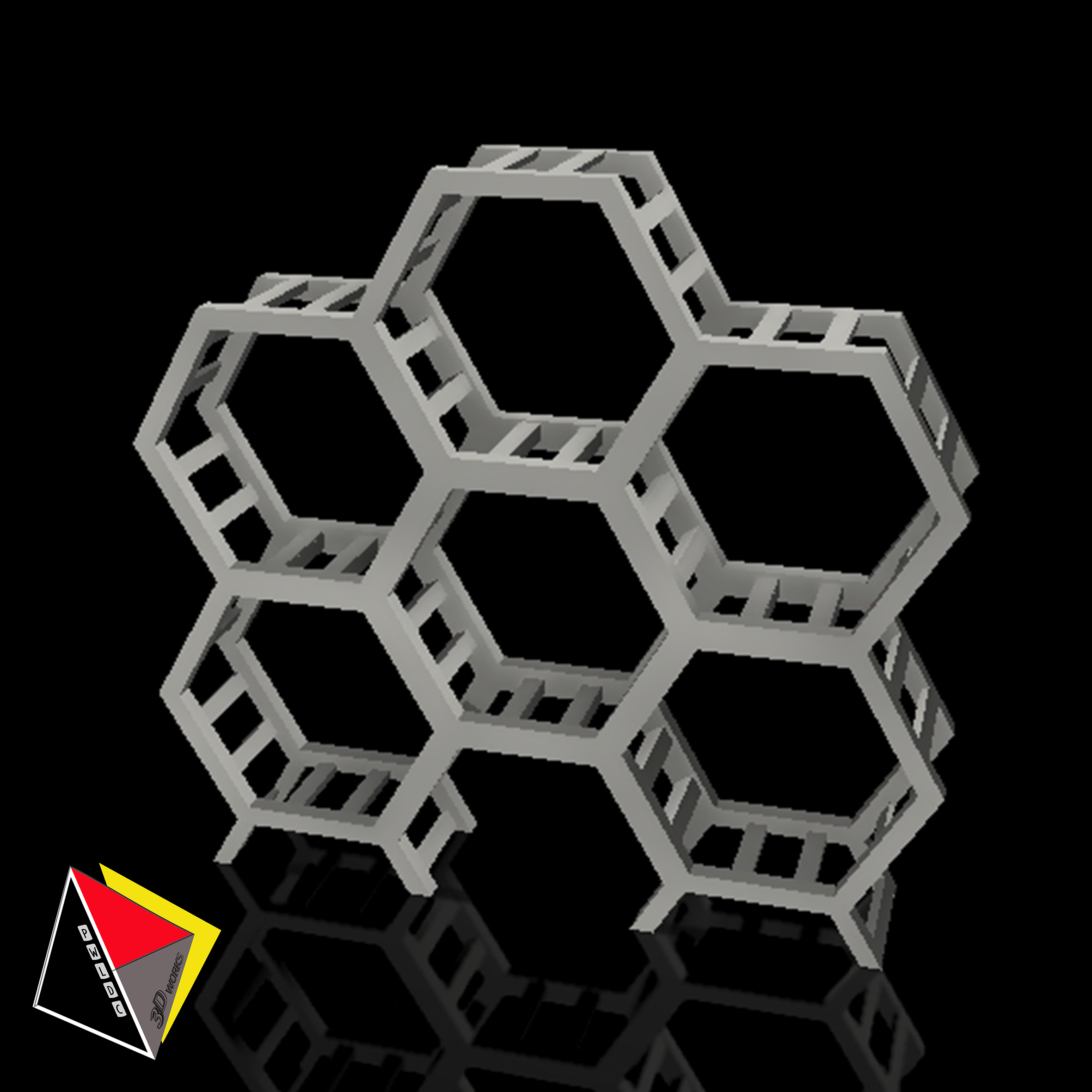 STL file 10" Rims Rack Bee Style Diorama's Garage 1/64 Scale 🐝・3D print ...