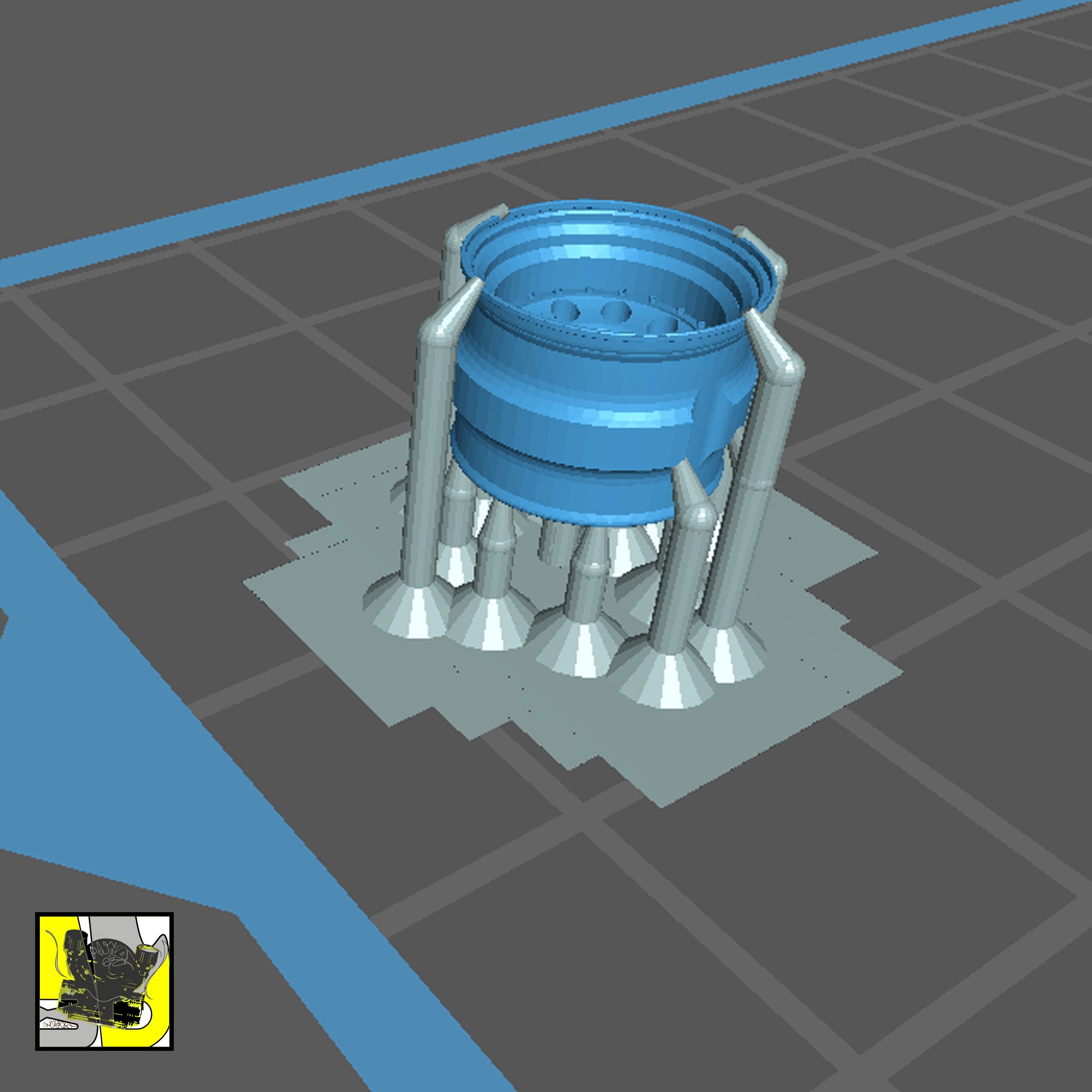 👽 1/64 Scale Modgies Rims (Wider&Deeper)・ STL File for ・Cults