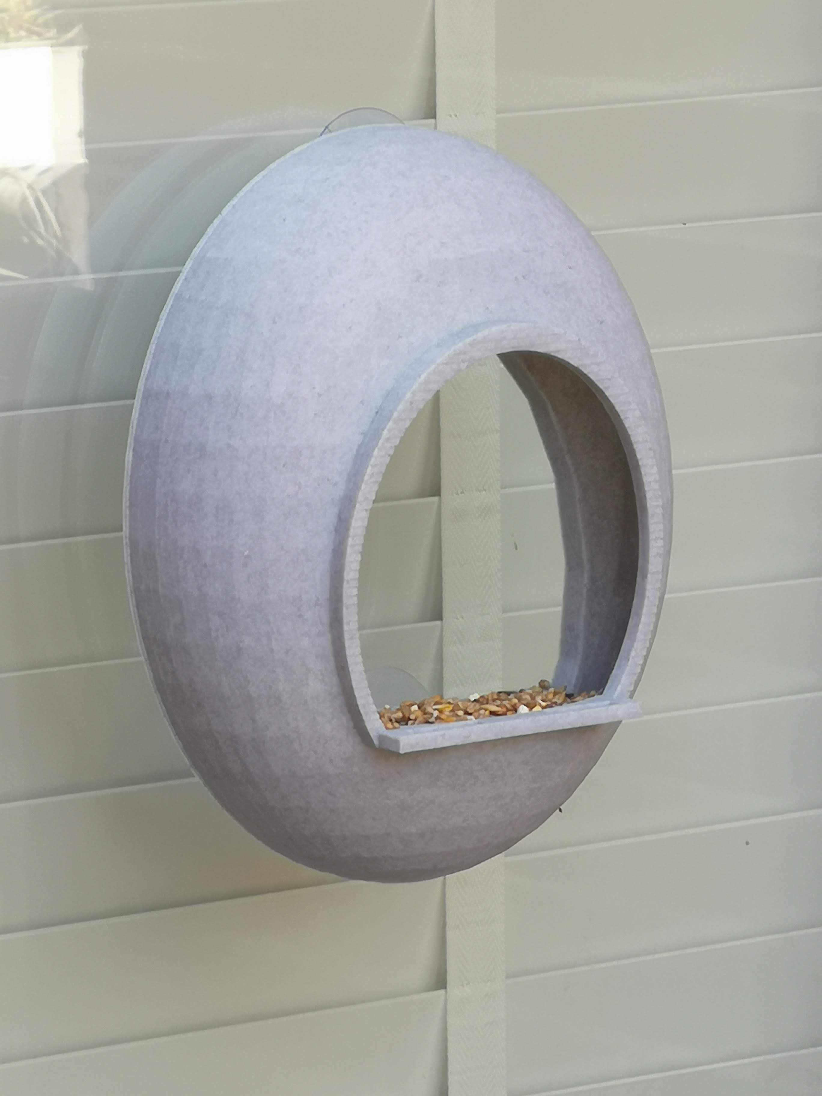 🪟 Window Bird Feeder・Free STL File for ・Cults