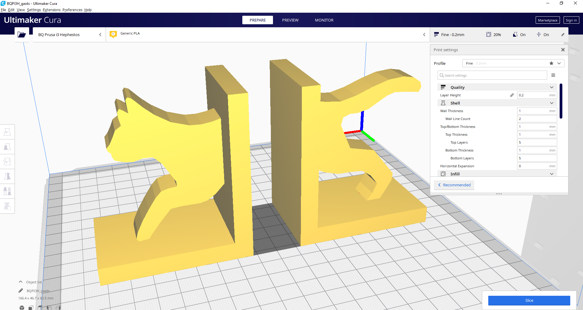 Free 3D file Cat bookends, stl in blender 🐱 ・3D printer model to ...