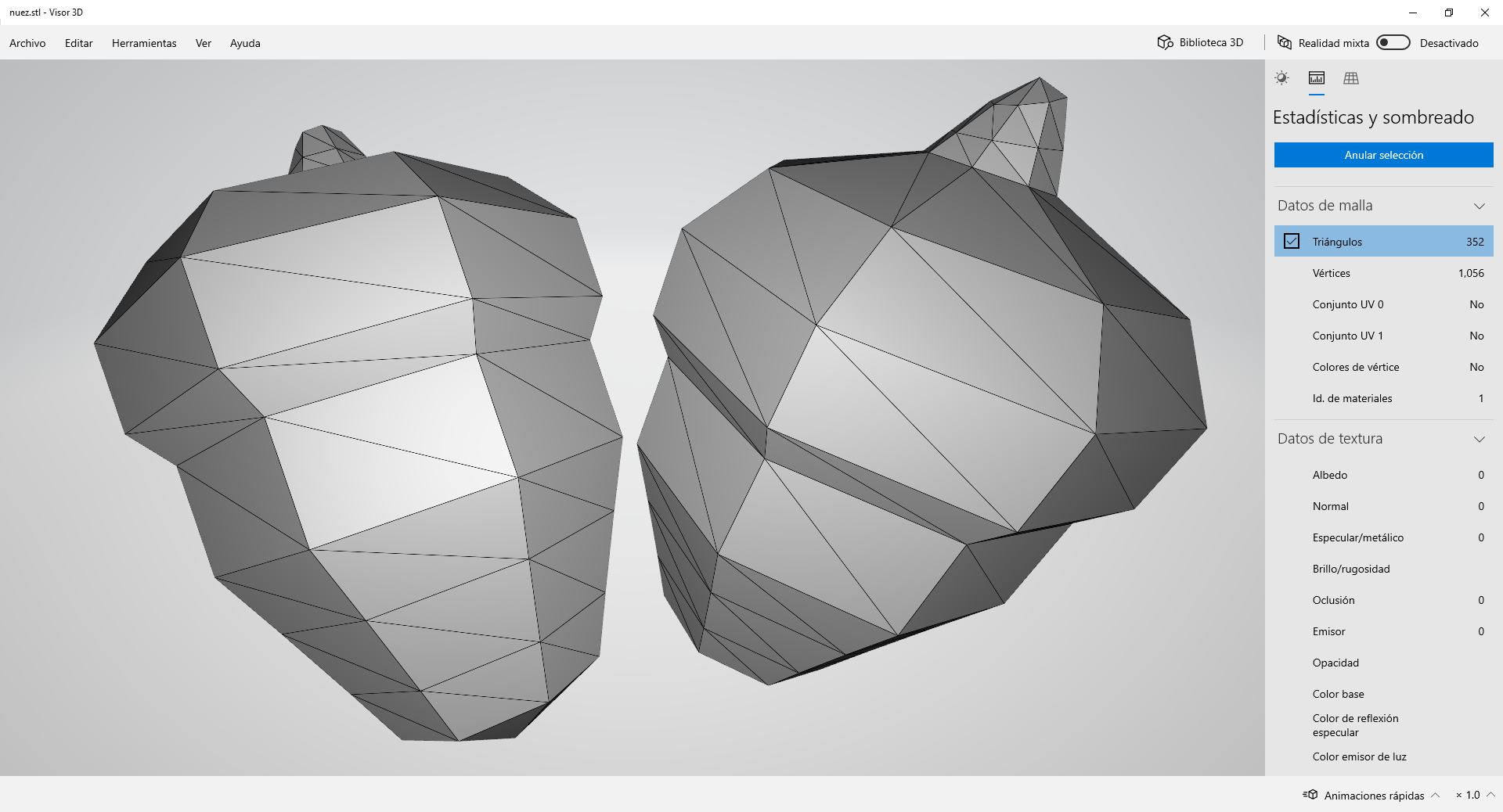 🔩 Low poly nut・Free 3D File for ・Cults