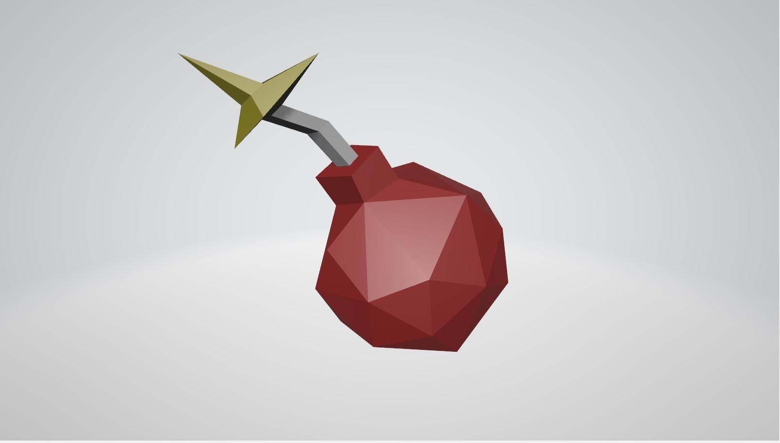 Archivo 3D Bom low poly 💣 ・Modelo de impresión 3D para descargar・Cults