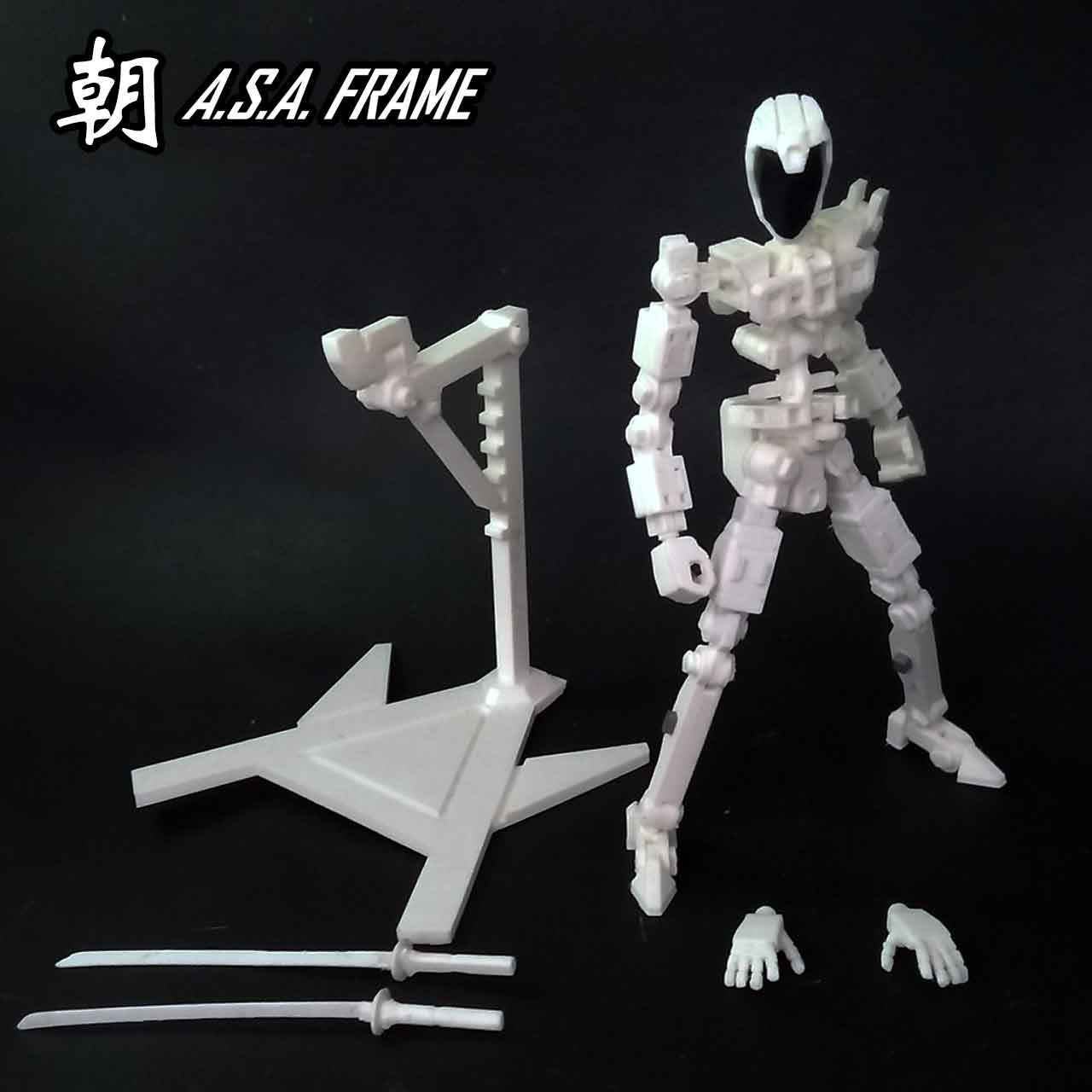 🖼️ A.S.A - ACTION FIGURE FRAME + STANDBASE・Free STL File for ・Cults