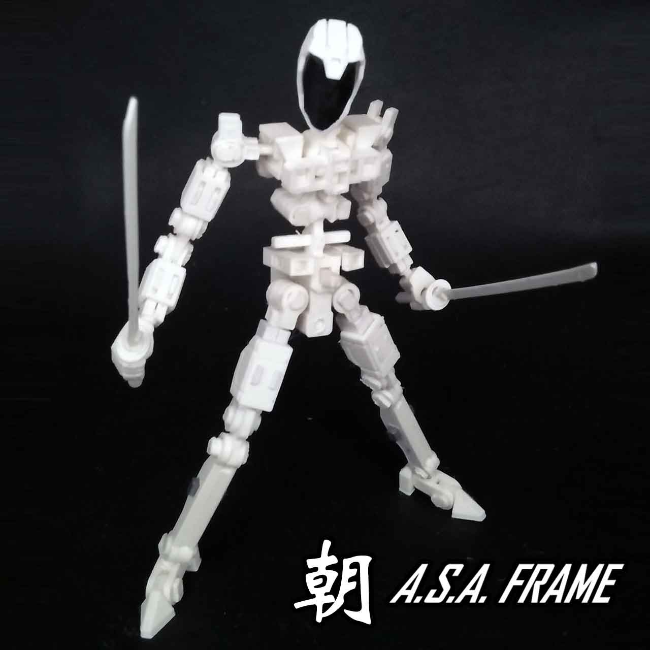 🖼️ A.S.A - ACTION FIGURE FRAME + STANDBASE・Free STL File for ・Cults