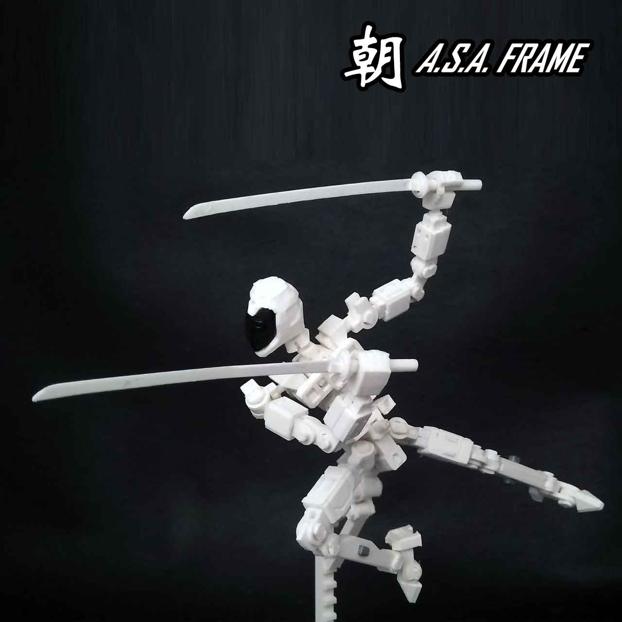 🖼️ A.S.A - ACTION FIGURE FRAME + STANDBASE・Free STL File for ・Cults