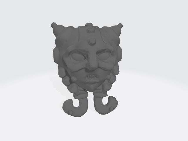 Free STL file Female Dwarf Skyfarer Masks ♀️ ・Object to download and to ...