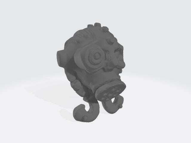 Free STL file Female Dwarf Skyfarer Masks ♀️ ・Object to download and to ...