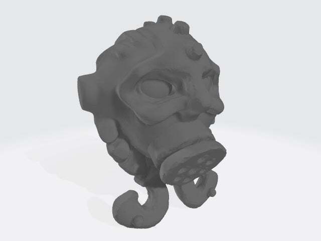 Free STL file Female Dwarf Skyfarer Masks ♀️ ・Object to download and to ...