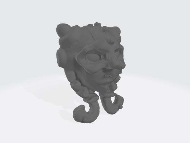 Free STL file Female Dwarf Skyfarer Masks ♀️ ・Object to download and to ...