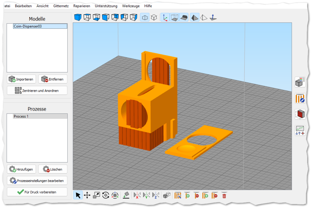 Free 3D file Coin Dispenser - Coin dispenser 🪙 ・3D printing model to ...