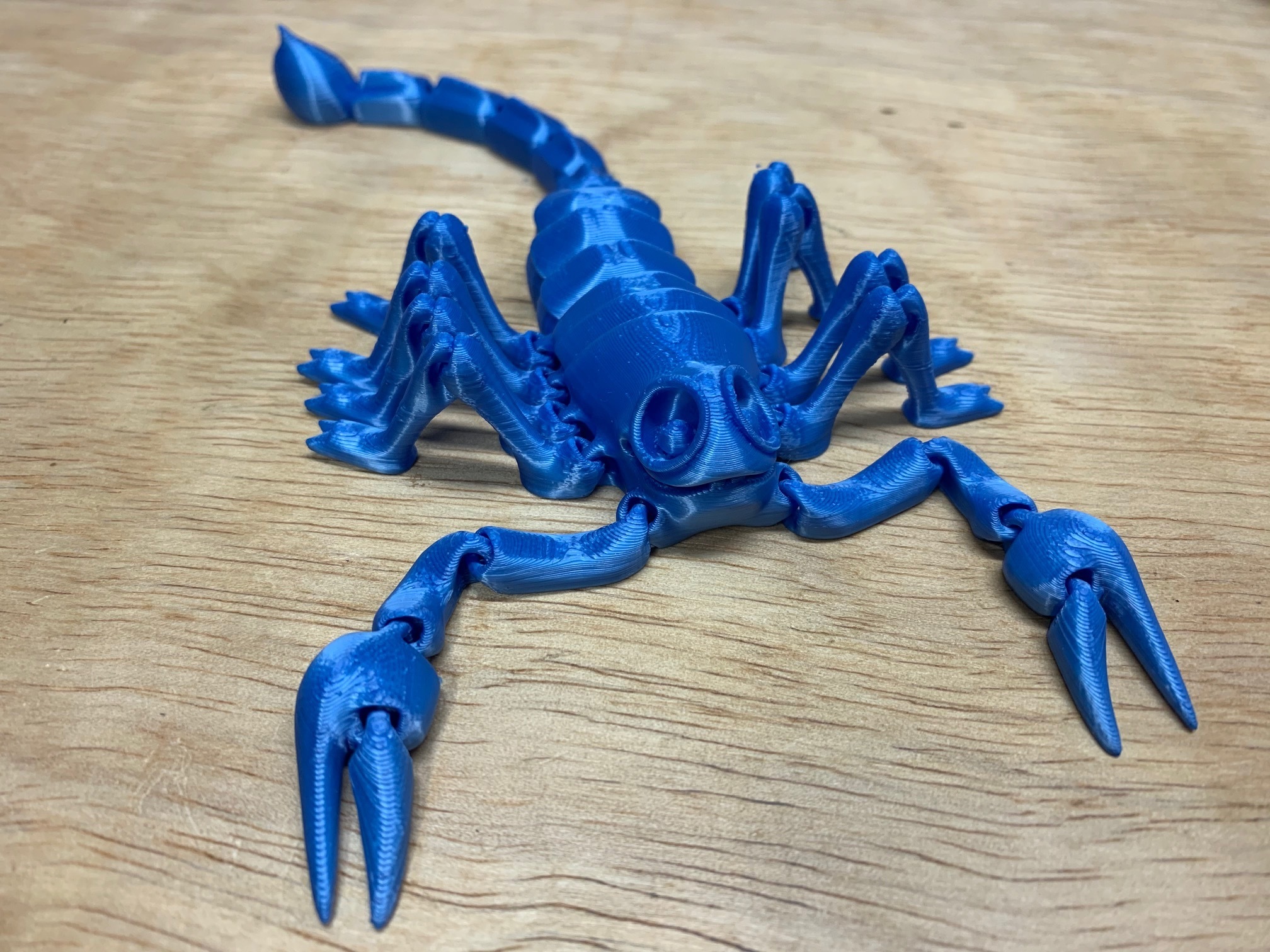 3D printed Flexi Print-In-Place Scorpion • made with ender3 v2・Cults