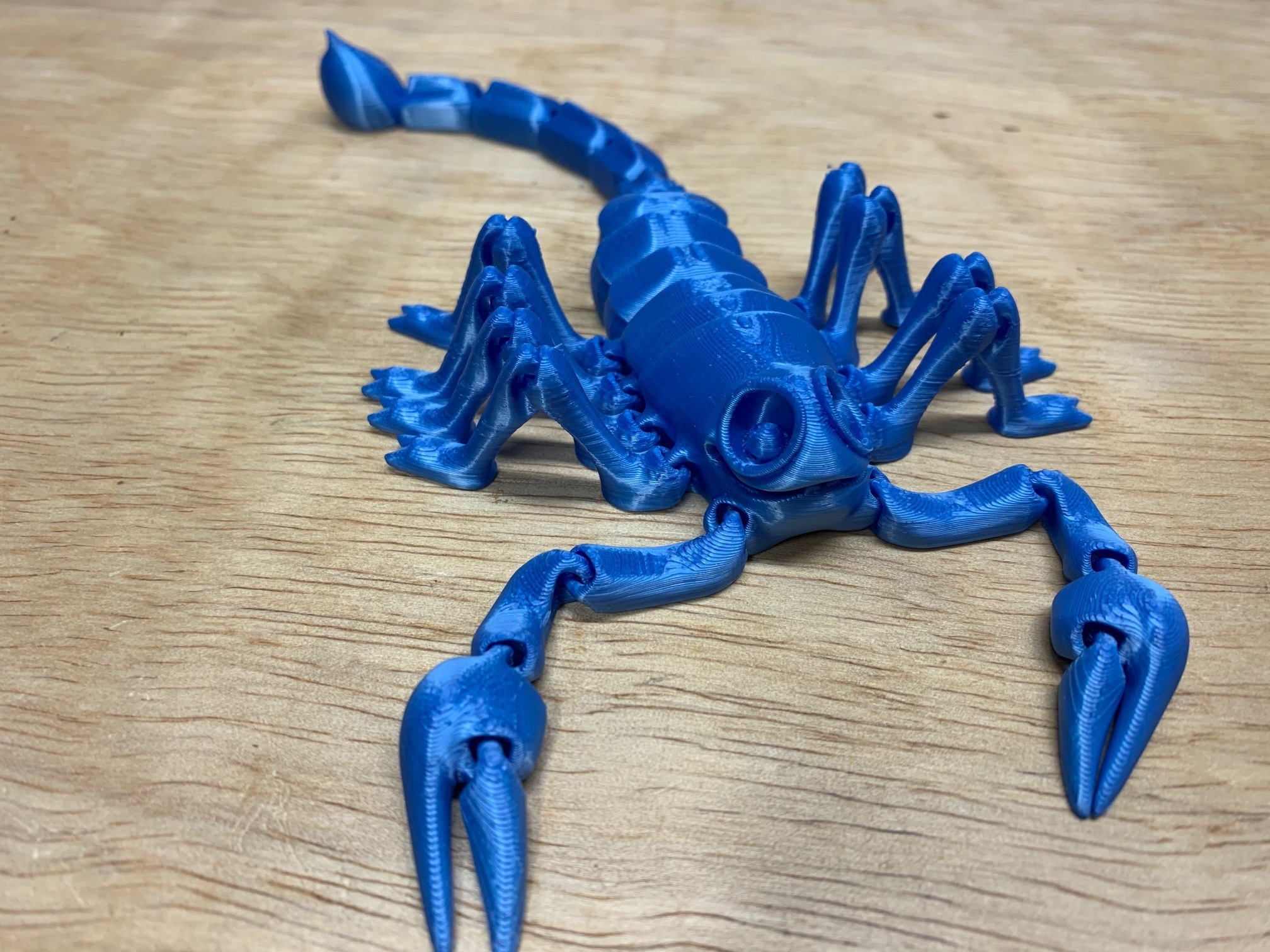 3D printed Flexi Print-In-Place Scorpion • made with ender3 v2・Cults