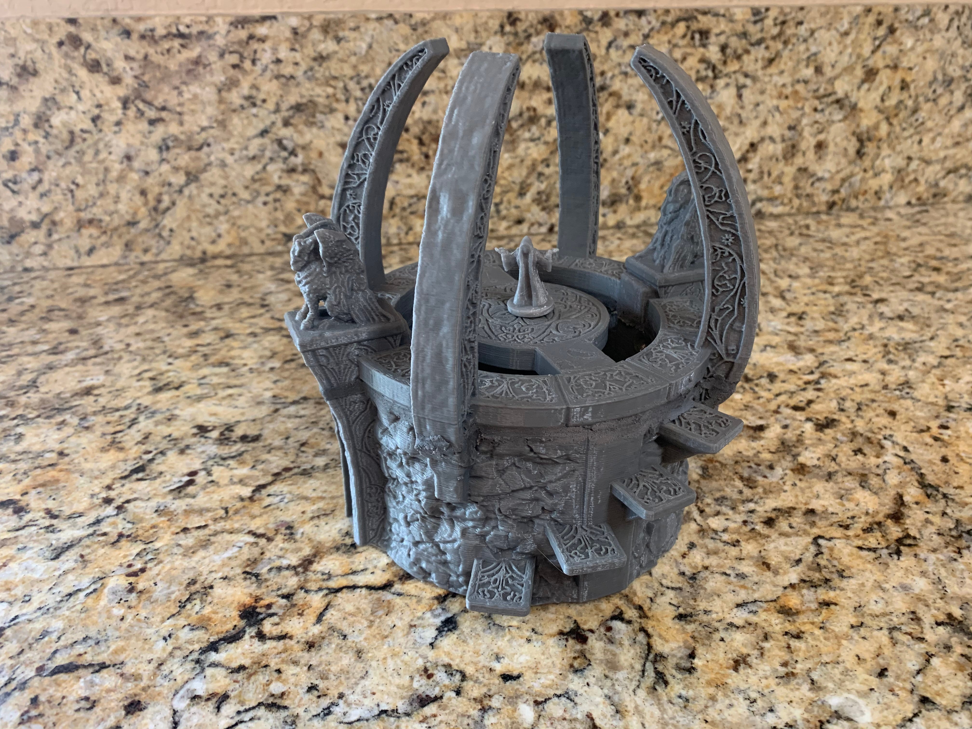 3D printed OpenForge - Place of Power - Well of Souls・Cults