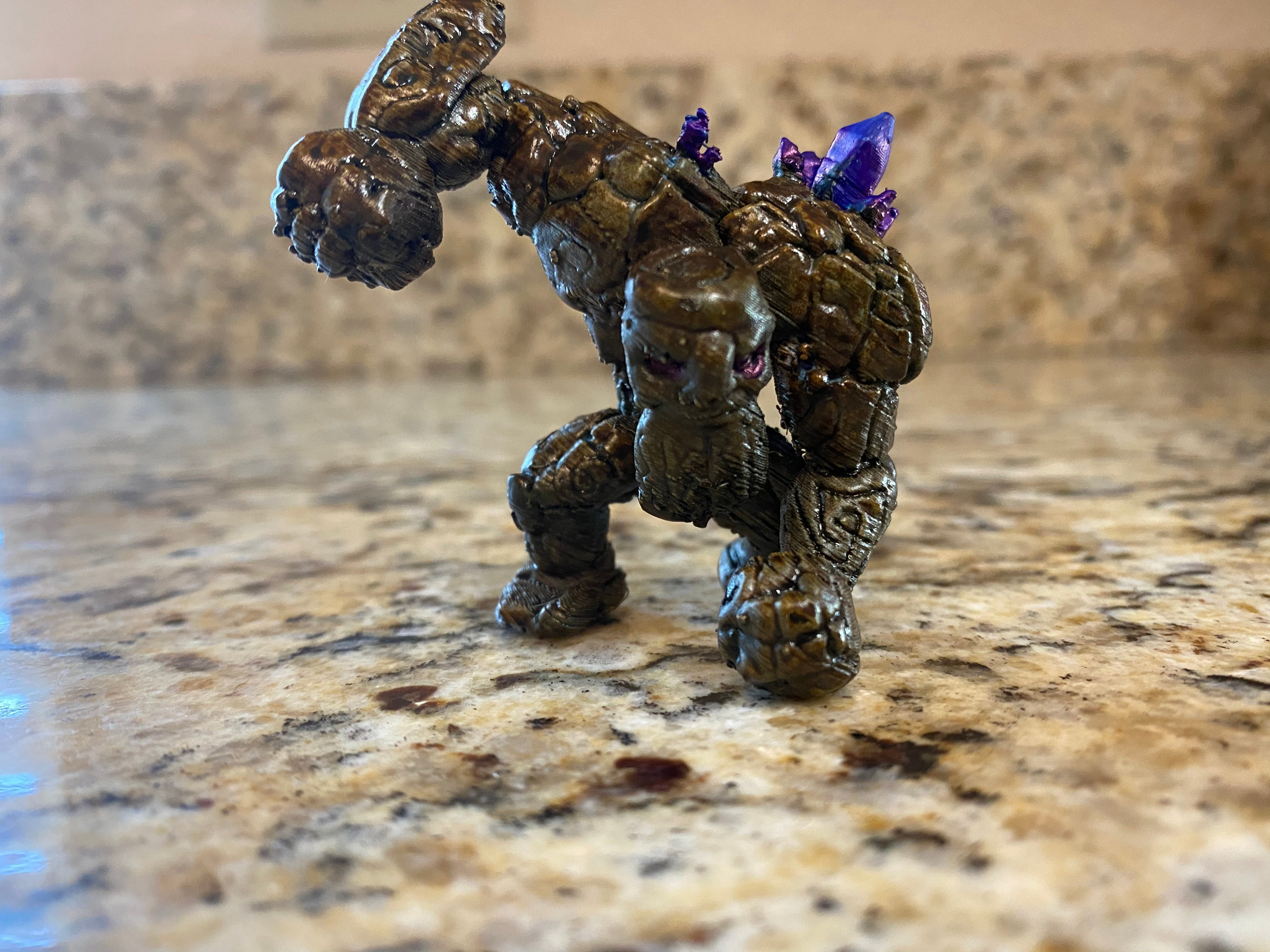 3D printed Stone Golem - 28mm Gaming - The Skyless Realms・Cults
