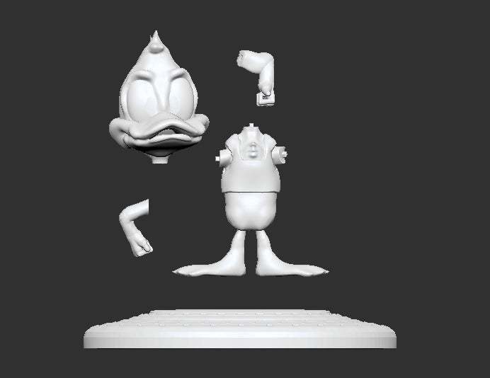 🦆 Plucky Duck・Free STL File for ・Cults