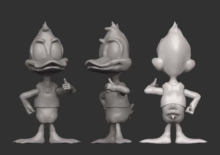 🦆 Plucky Duck・Free STL File for ・Cults