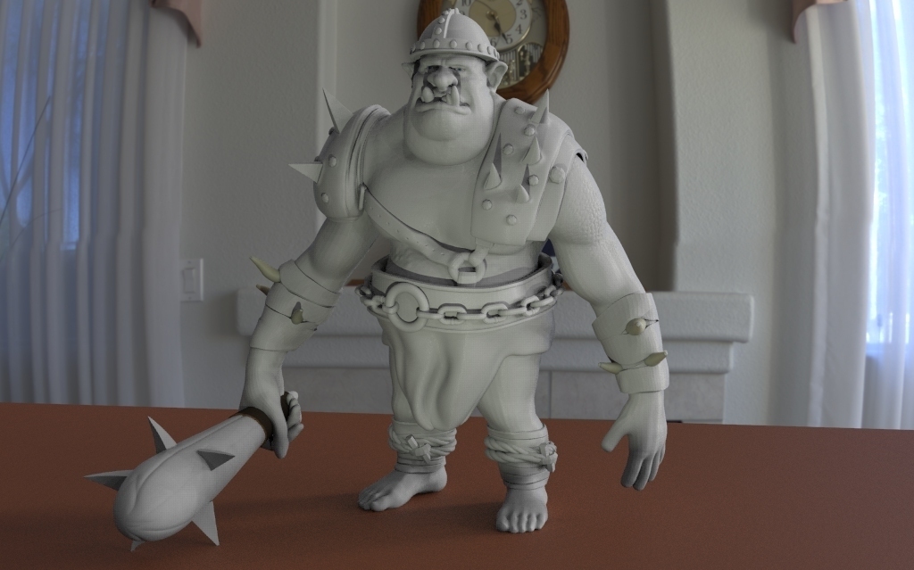 👹 Ogre・Free STL File for 3D printing・Cults