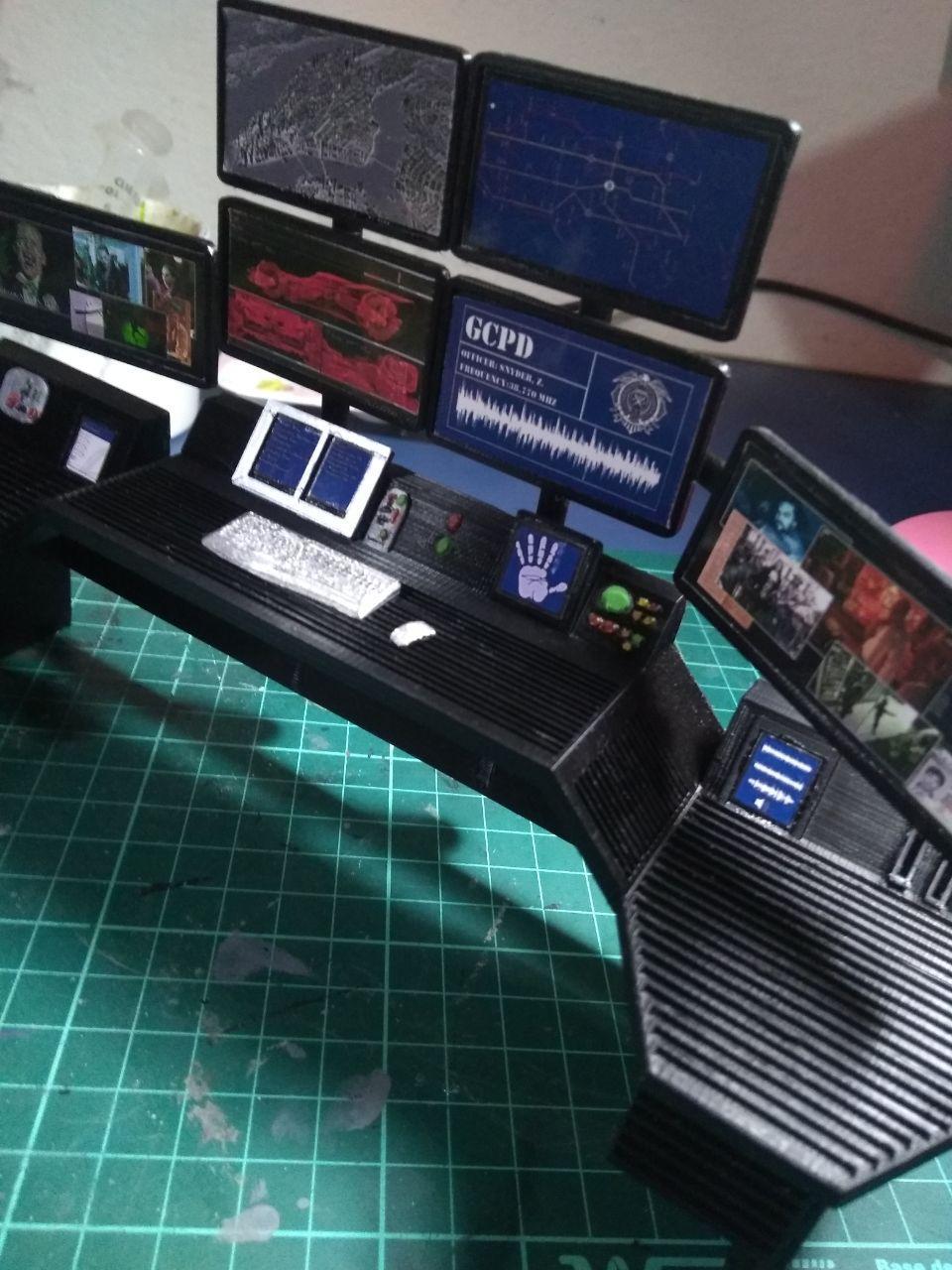 🦸‍♂️ BvS Batcomputer・Archivo STL para ・Cults