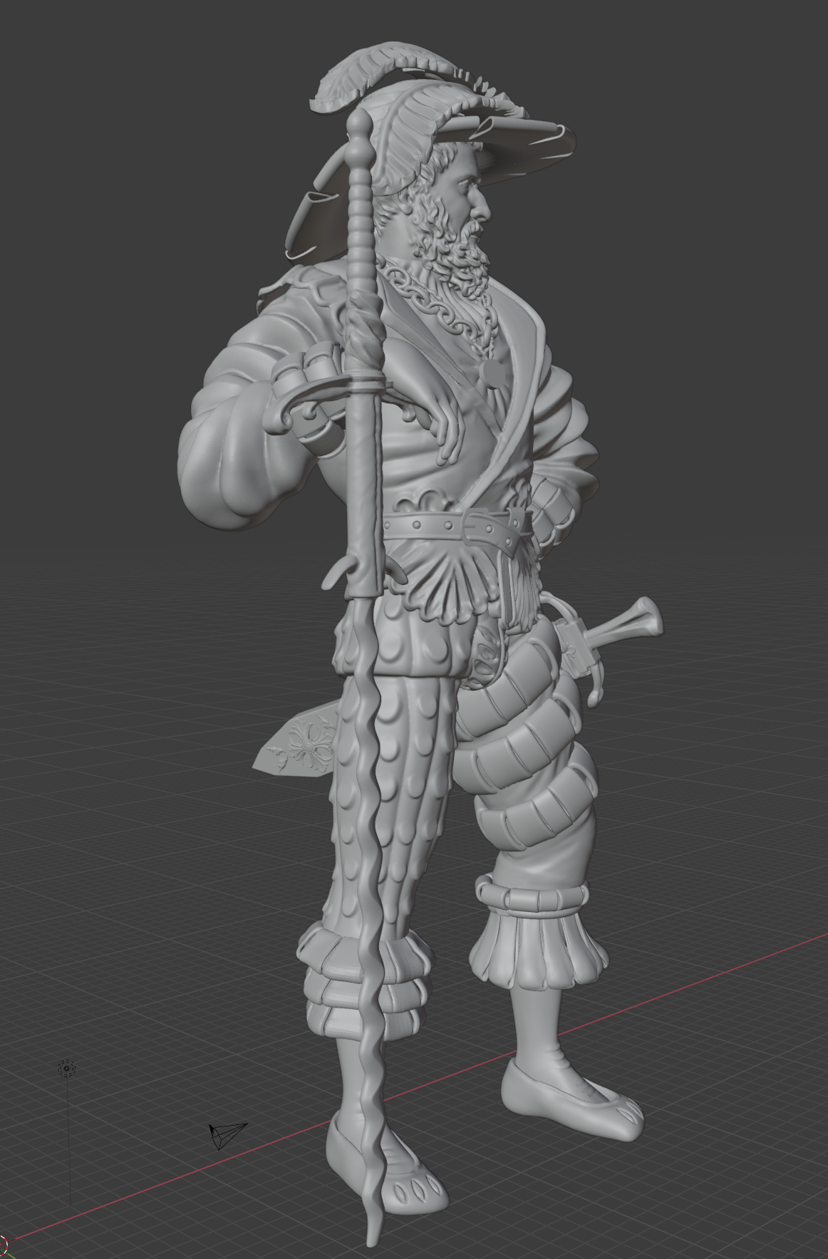 🎲 Landsknecht german mercenaries・ STL File for ・Cults