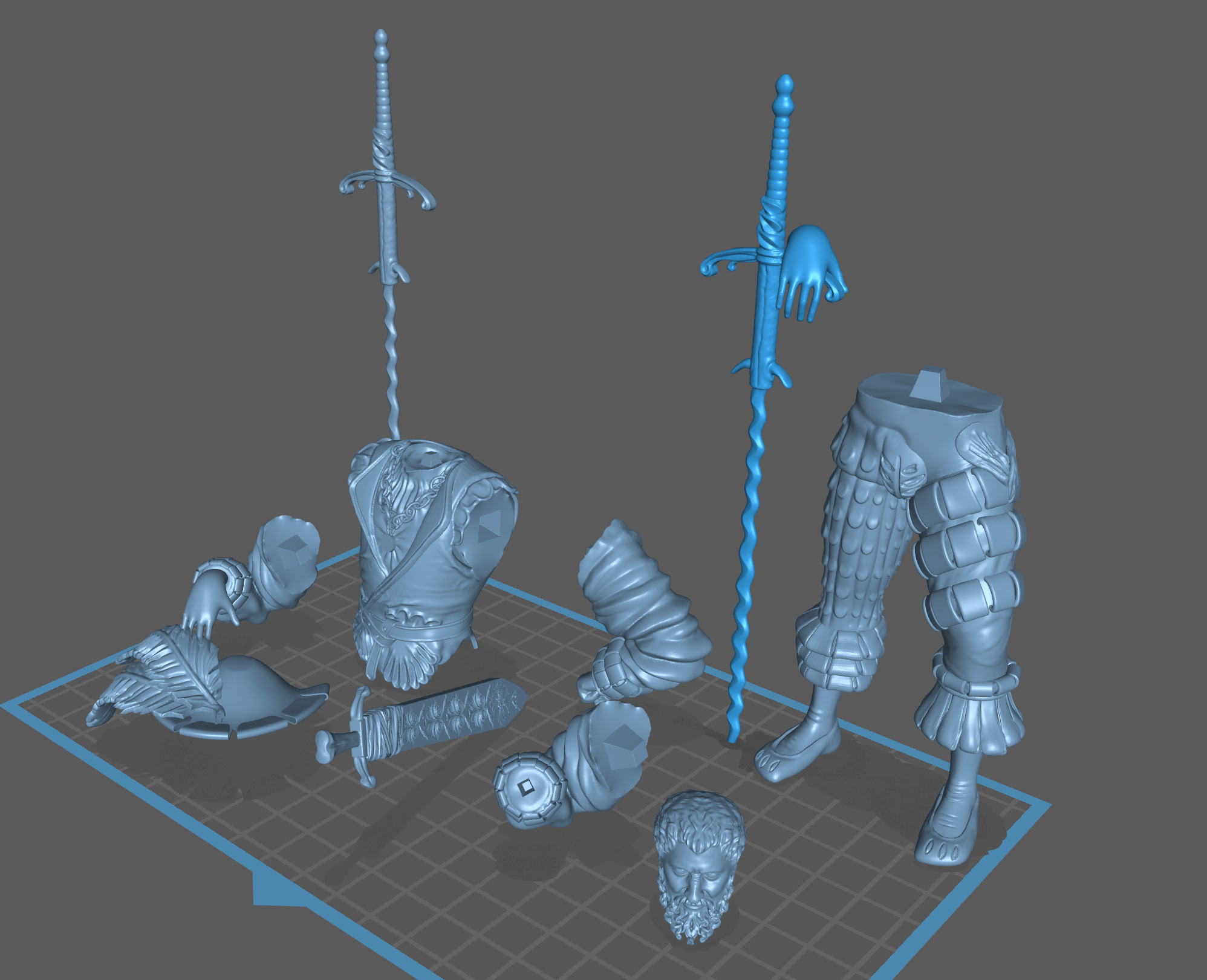 🎲 Landsknecht german mercenaries・ STL File for ・Cults