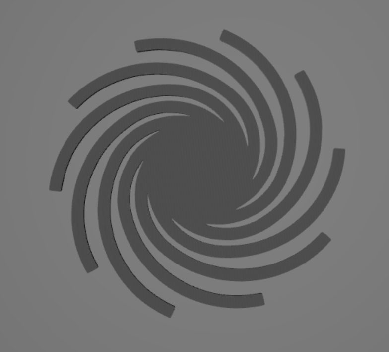 Free STL file Cool 2D Vortex 🆒 ・3D print object to download・Cults