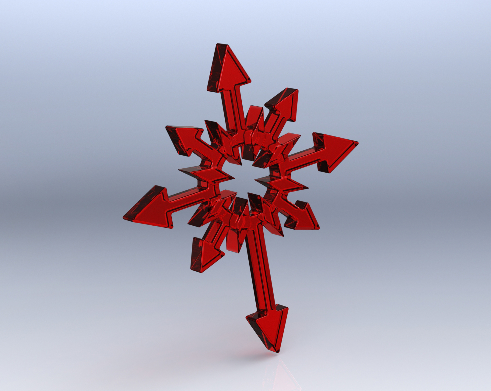 ⚔ The Mark of Chaos (Warhammer 40k)・Free STL File for ・Cults
