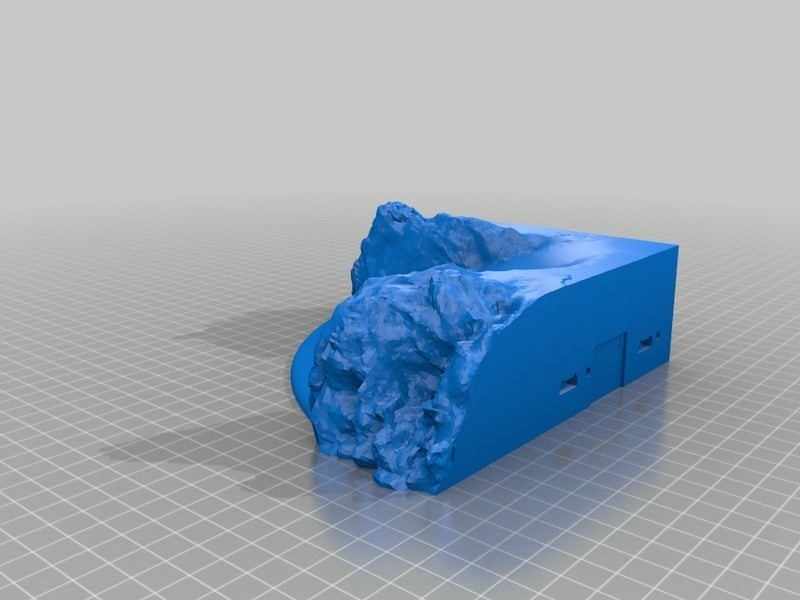 Free STL file Modular gaming hills - Corner path REMIX 🎲 ・3D printer ...
