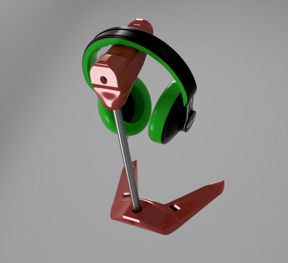 Free 3D file Headphone support V2 🎧 ・3D printable model to download・Cults