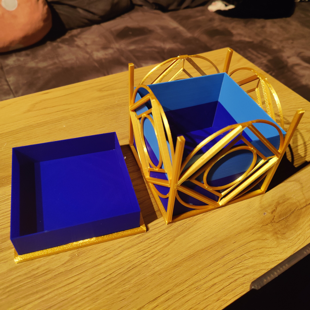 Free 3D file Jedi holocron box multi material 📦 ・3D print object to download・Cults