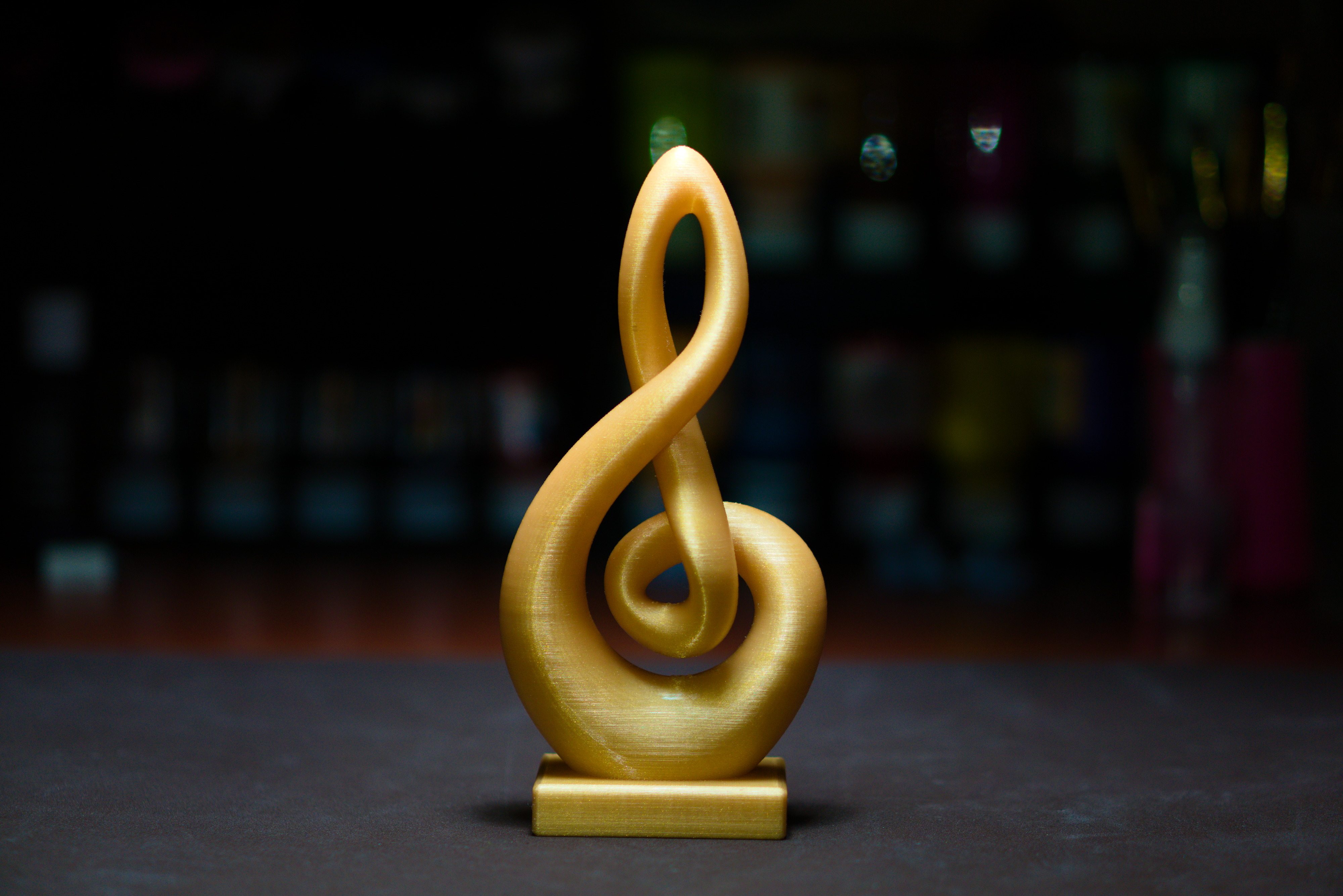 STL file G Clef Sculpture 🗿 ・3D print model to download・Cults