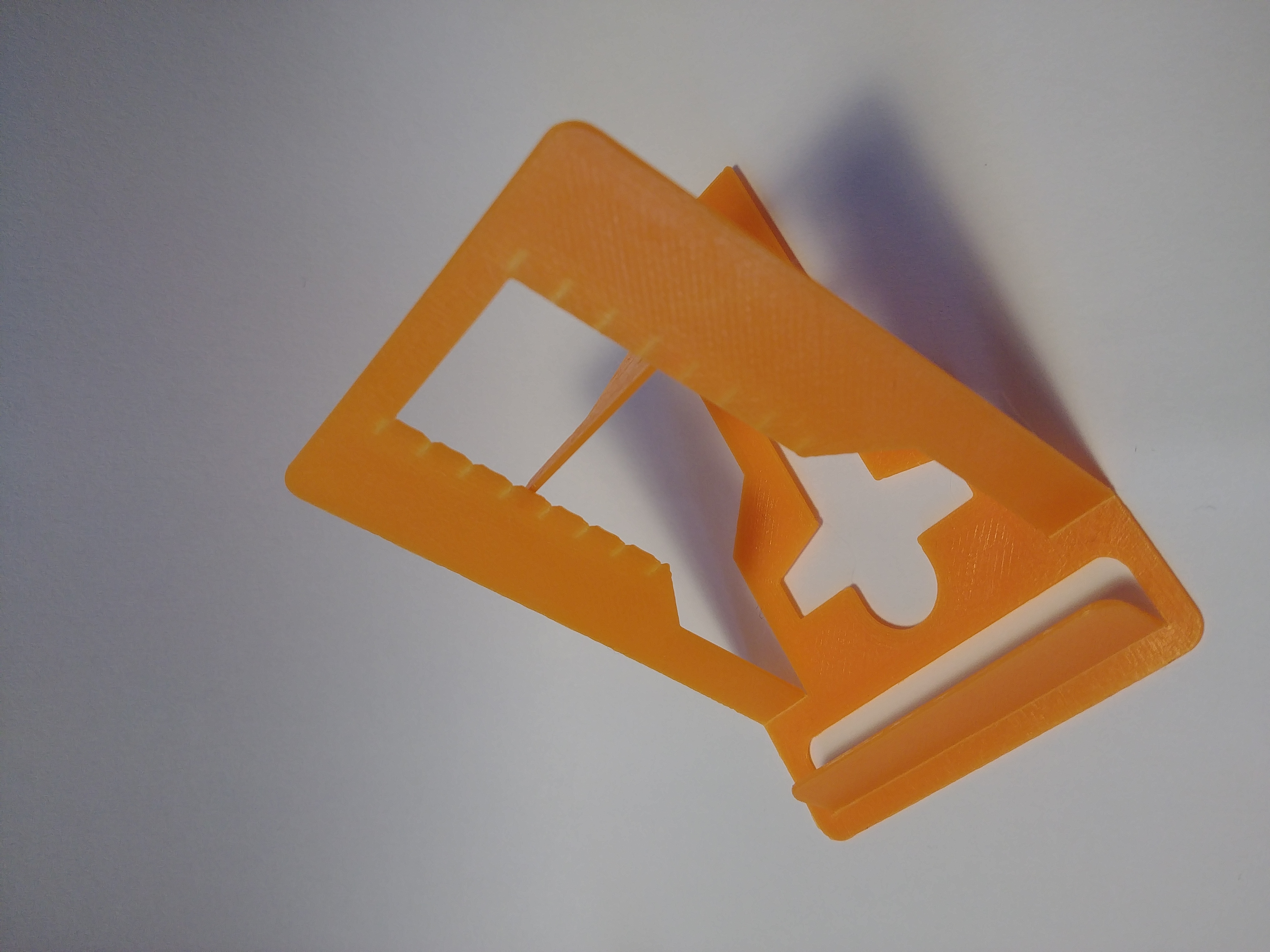 📞 Credit card sized phone stand・Free STL File for ・Cults