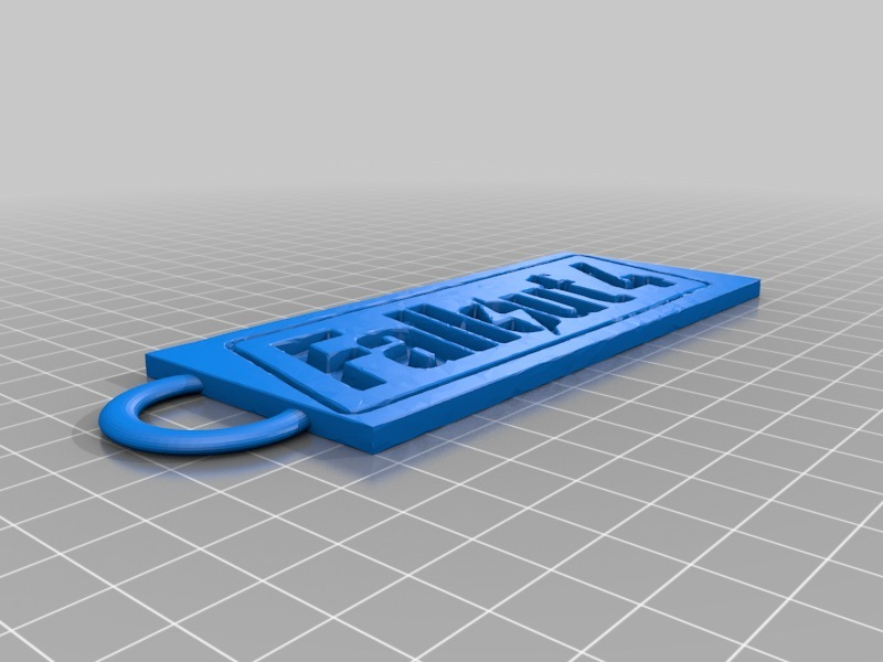 Free 3D file Fallout 4 Keychain Improved 🗝️ ・3D printable model to ...